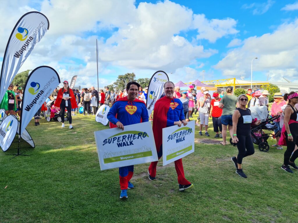 Superhero Walk 2024 | Waipuna Hospice, Te Puna, Tauranga